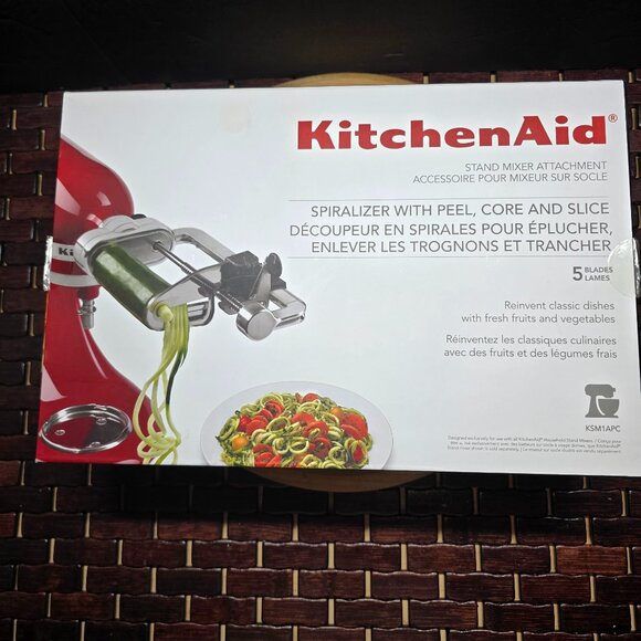 KitchenAid | Dining | Kitchenaid 5 Blade Spiralizer With Peel Core ...